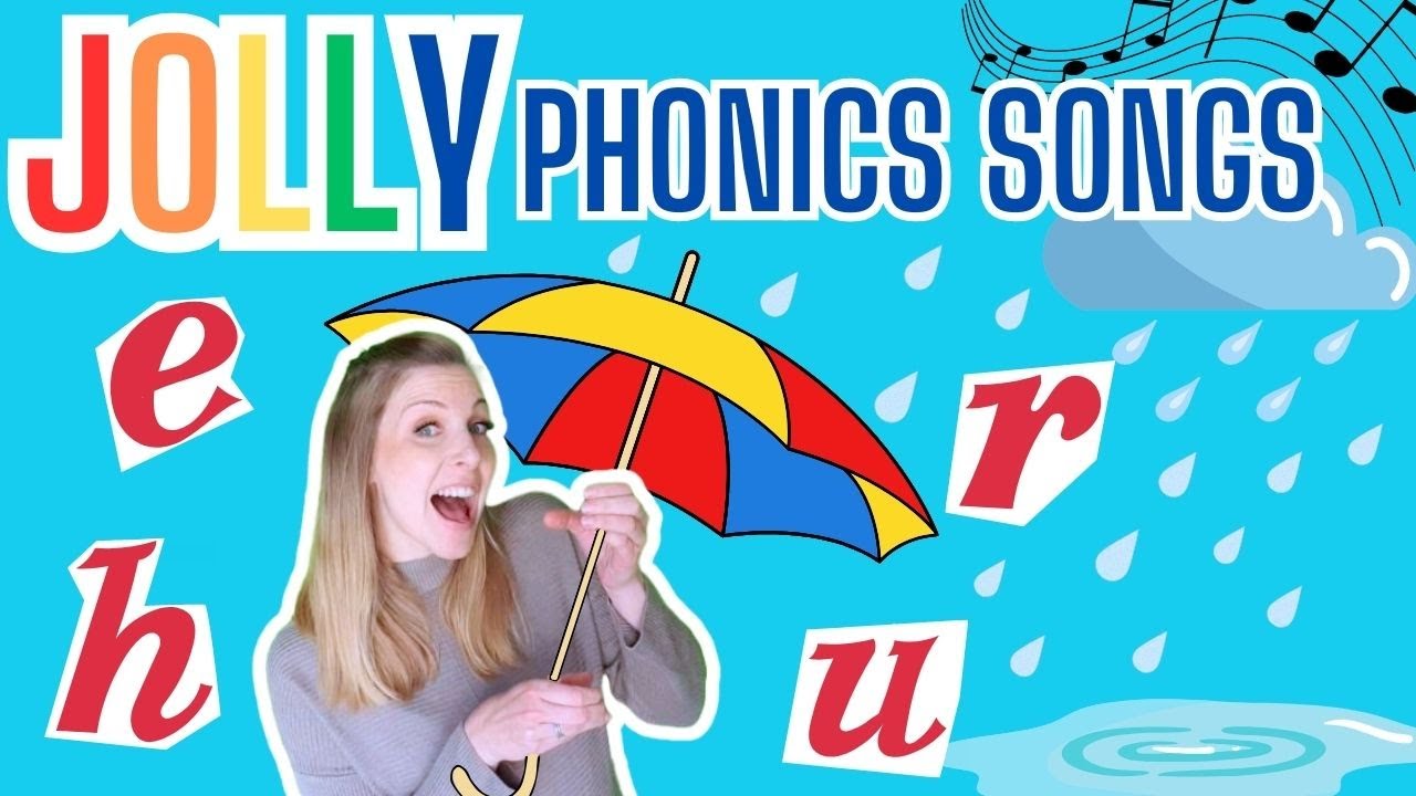 Jolly Phonics | Set 4 | Animated Songs with WORDS and ACTIONS | letters ...