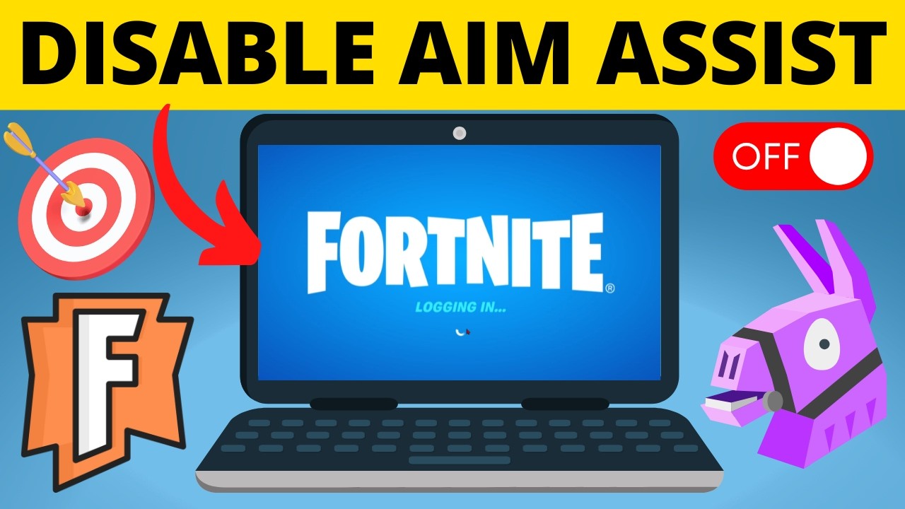 How to Turn Off Aim Assist in Fortnite - YouTube