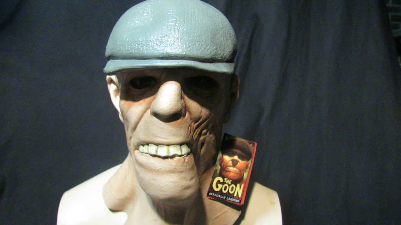 The Goon Latex Mask Trick Or Treat Studios USA UK STOCKED - YouTube