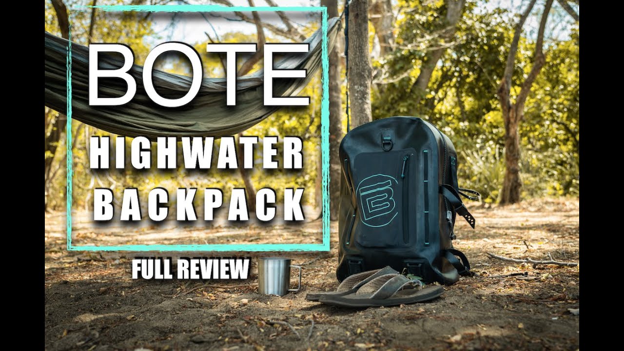 BOTE Highwater Backpack HD REVIEW + HOW I PACK MINE - YouTube