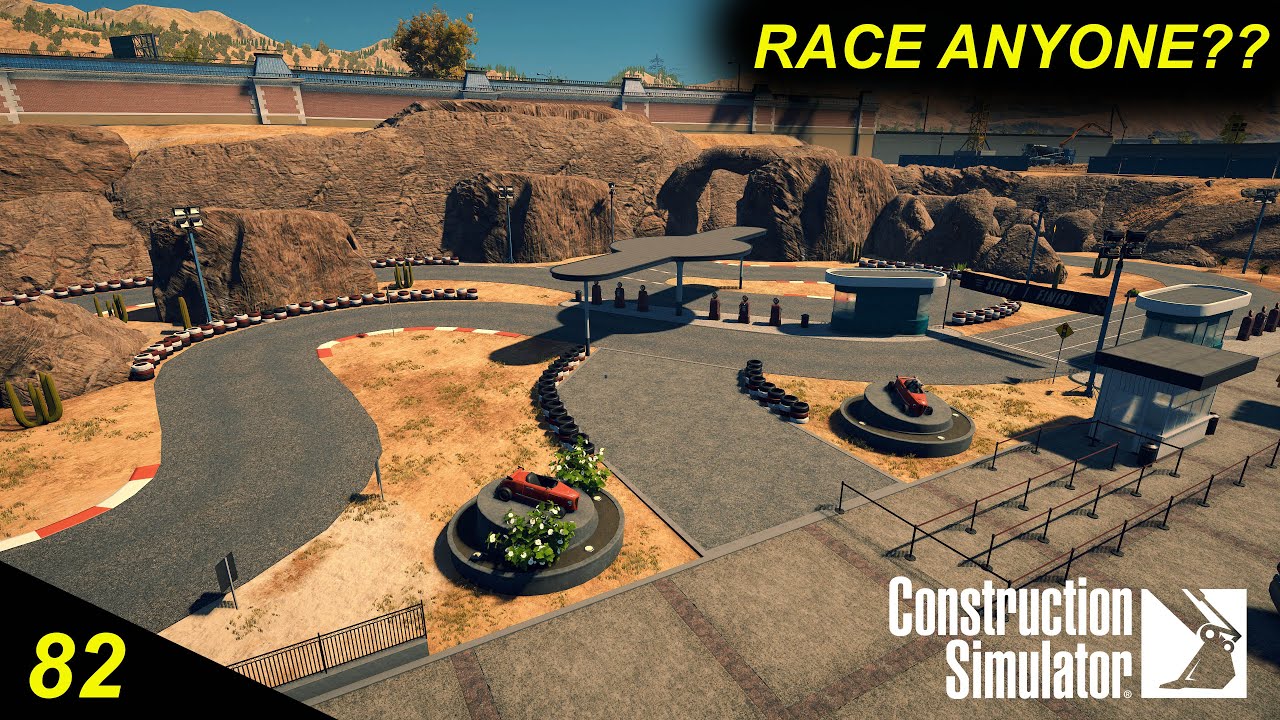 Construction Simulator Ep 82 GO GO GO CARTS!!! - YouTube