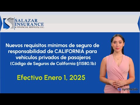 New Liability Limits 2025 Spanish - YouTube