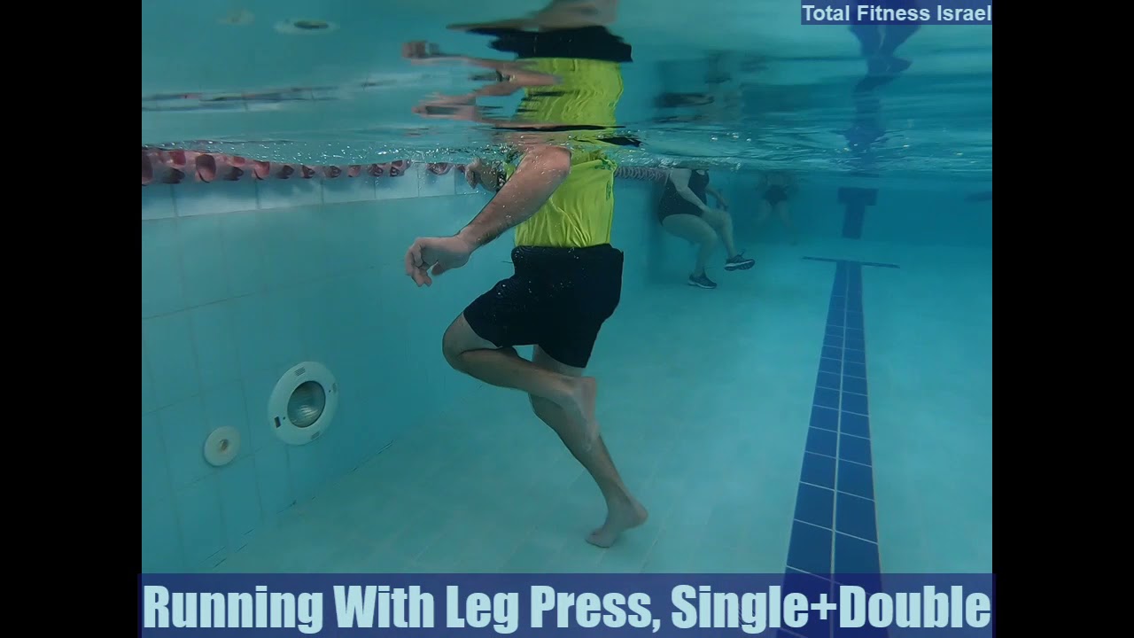 Aqua fitness Exercises with the wall with Oded Netzer - YouTube