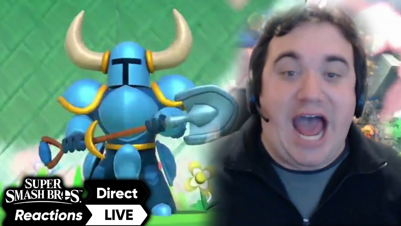 Smash Bros Direct LIVE Reactions: Assist Trophies (SHOVEL KNIGHT IN ...