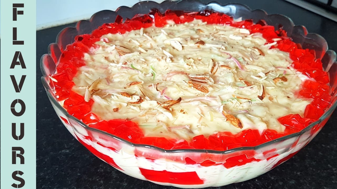 Lab e shireen recipe | Eid special recipe by flavours - YouTube