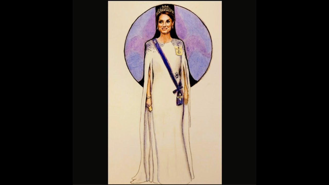 Pt 3 Finished Princess Catherine coloring page - YouTube