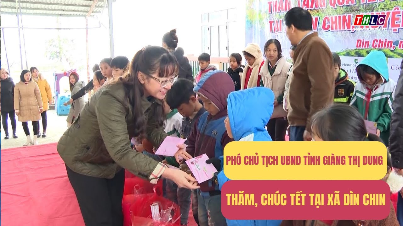 Phó Chủ tịch UBND tỉnh Giàng Thị Dung thăm, chúc tết tại xã Dìn Chin ...