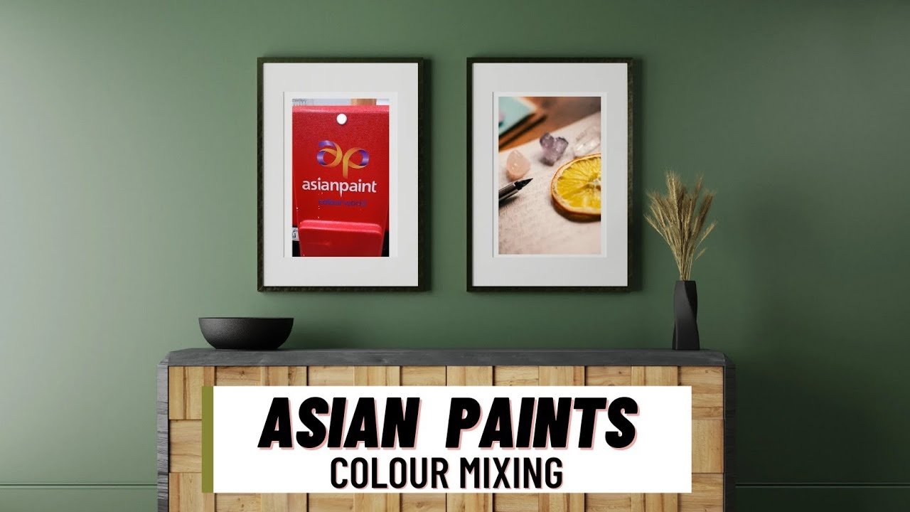 കളർ മിക്സിങ് | 8295 | Sleigh bells | apcolite advanced AA11 | asian ...