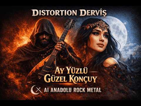 Distortion Derviş – Ay Yüzlü Güzel Konçuy | AI Anadolu Rock Metal