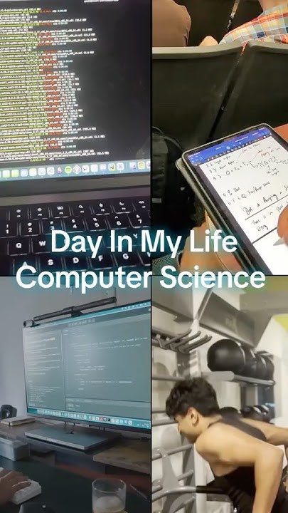 Day In My Life Computer Science Student - YouTube