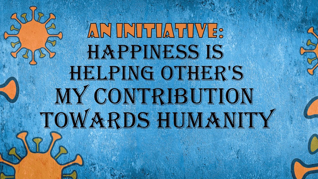 Happiness Is Helping Other's|| My Contribution Towards Humanity|| An ...
