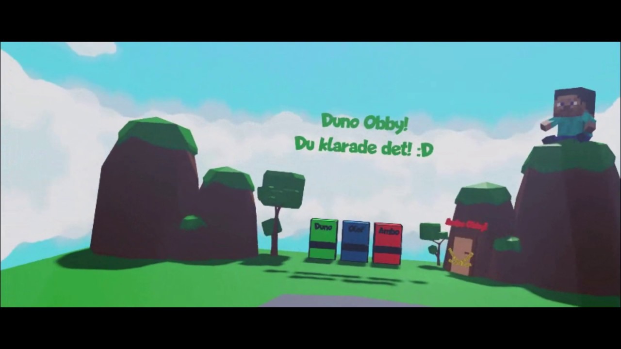 Duno Obby Trailer! [New Update] Extra video - YouTube