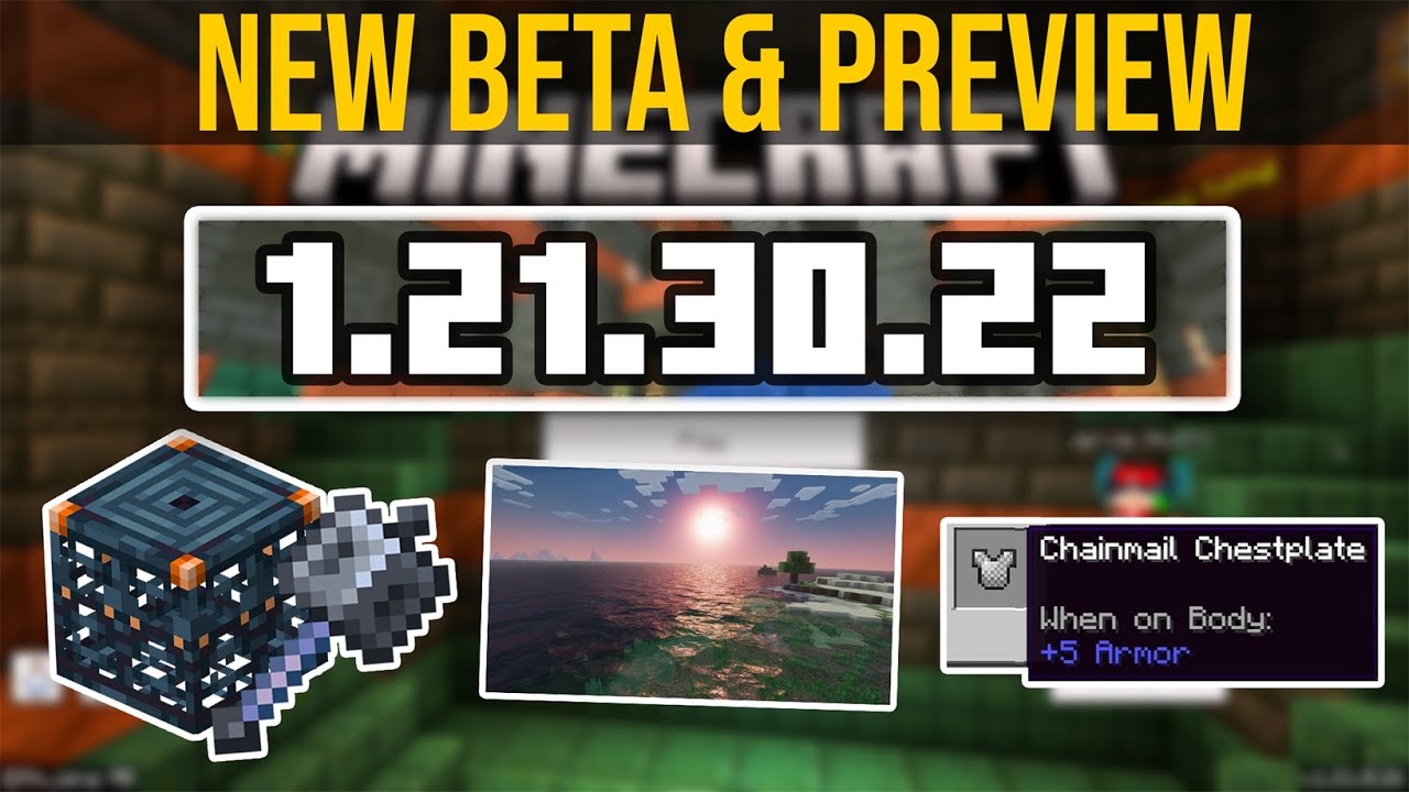 MCPE 1.21.30.22 Beta & Preview - NEW Mace player death message ...