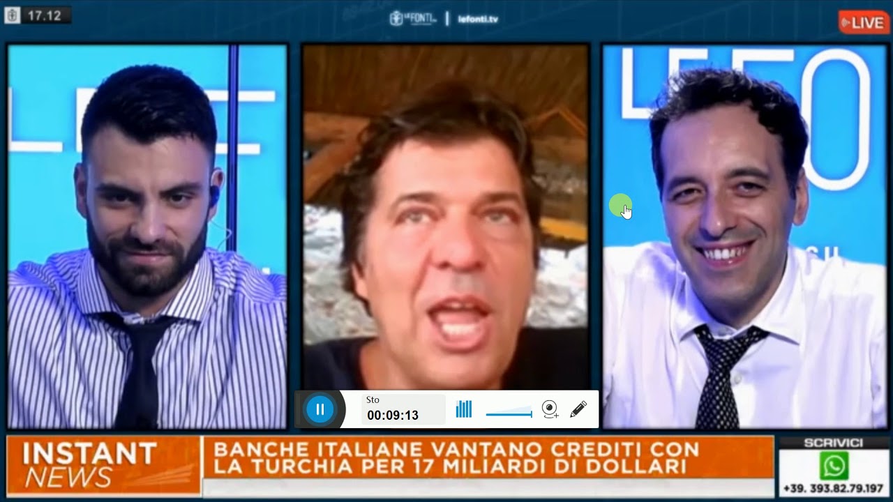 Tony Cioli Puviani - Le Fonti TV del 10 agosto 2018 - YouTube