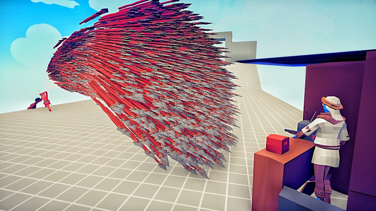 WEAPON DEALER vs EVERY GOD - Totally Accurate Battle Simulator TABS ...