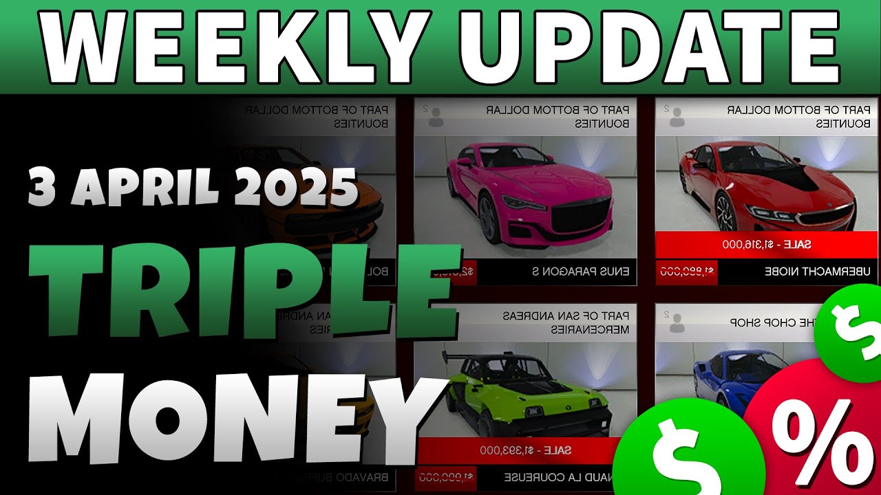 GTA Triple Money This Week | GTA ONLINE WEEKLY UPDATE (-30% Nightclubs ...