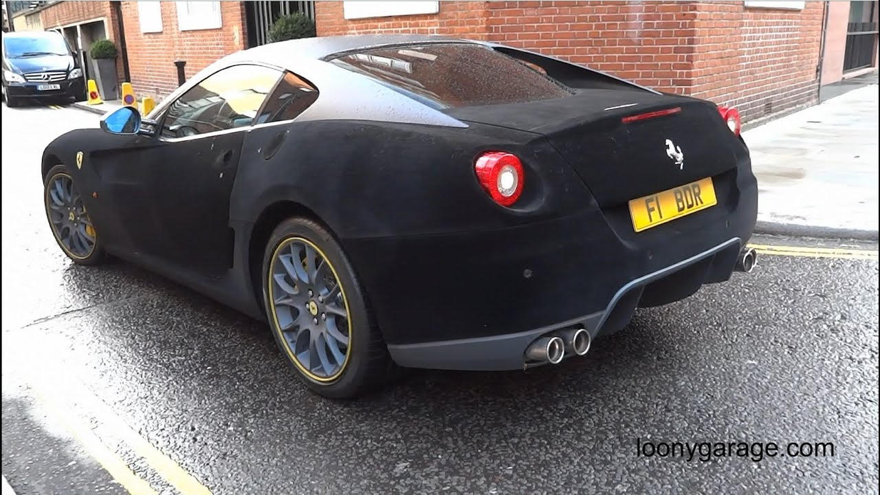 FURRARI Furry Ferrari 599 with Velvet Wrap - YouTube