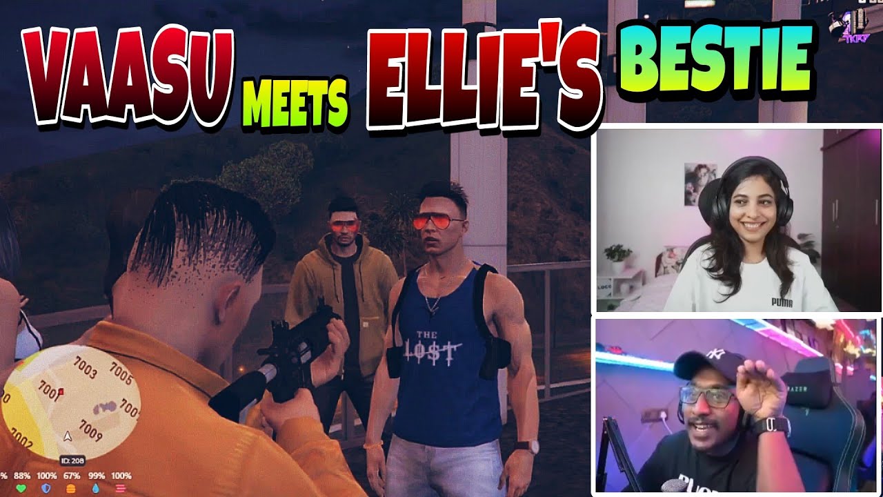 Vaasu Meets Ellie's Bestie 😂 Vaasu vs Christy 😌💥 Singer Vaasu 💓 Vaasu ...