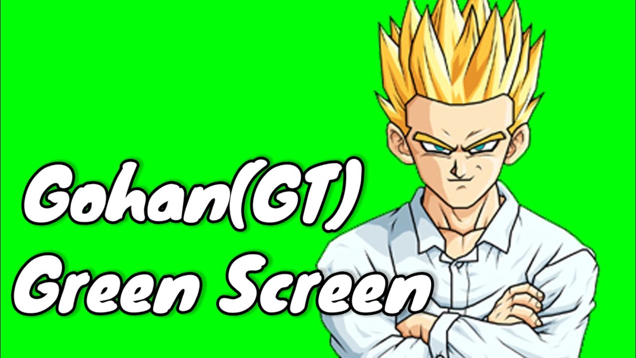 Gohan Gt Green screen - YouTube