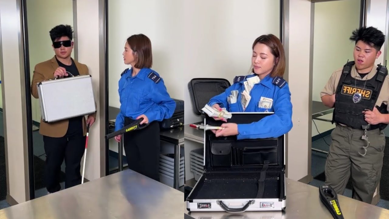 Arrest TSA Employee for Stealing - YouTube