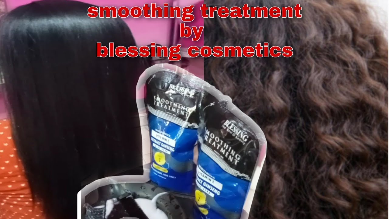 SMOOTHING TREATMENT BLESSING COSMETICS hasilnya keren rambut kribo jadi ...