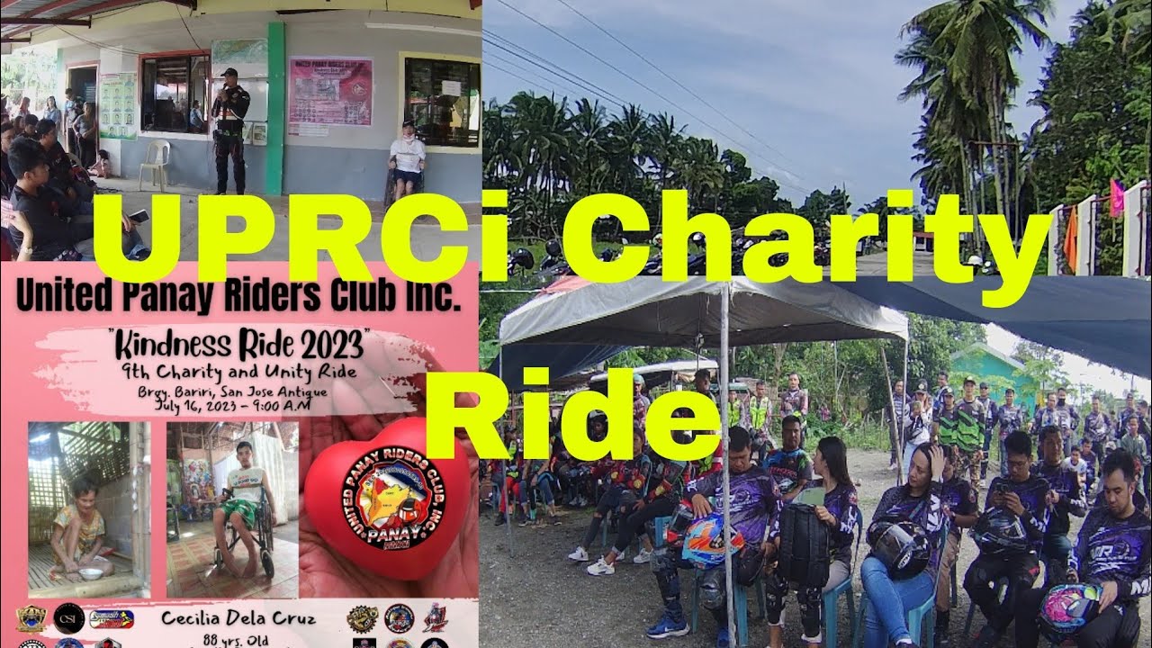 9th unity/charity ride/UPRCi/Brgy.Bariri /San Jose,Antique - YouTube
