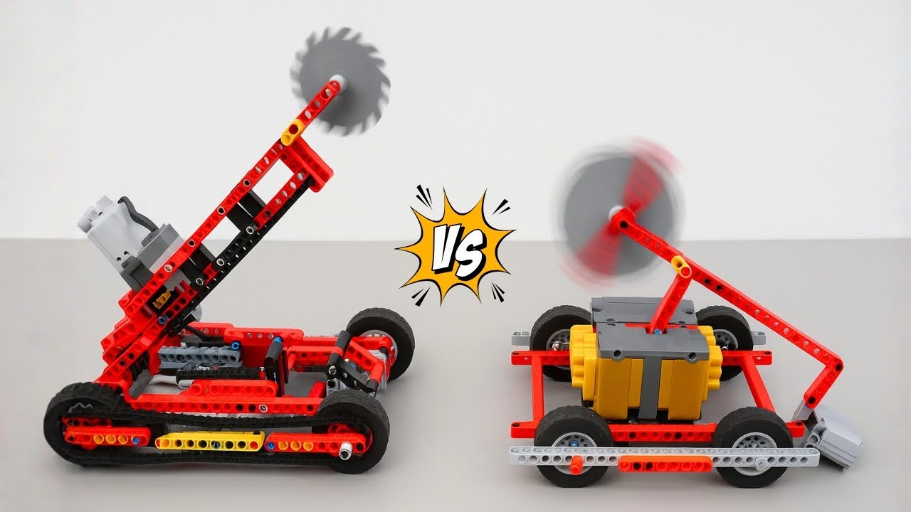 LEGO Battle Bots with Smart Lego - YouTube