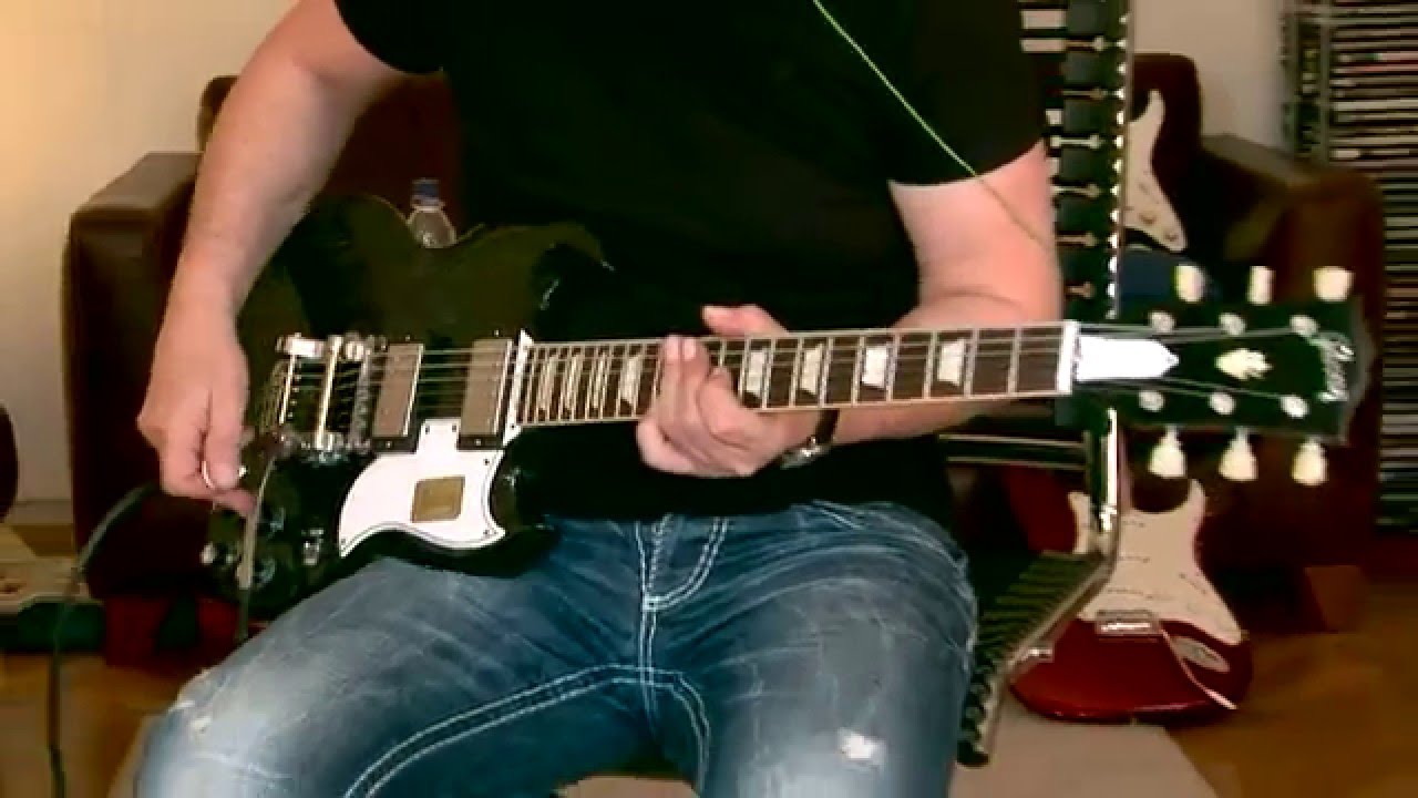 Gibson Brian Ray SG ´63 SG Custom Shop, Silver Fox, Part2 - YouTube