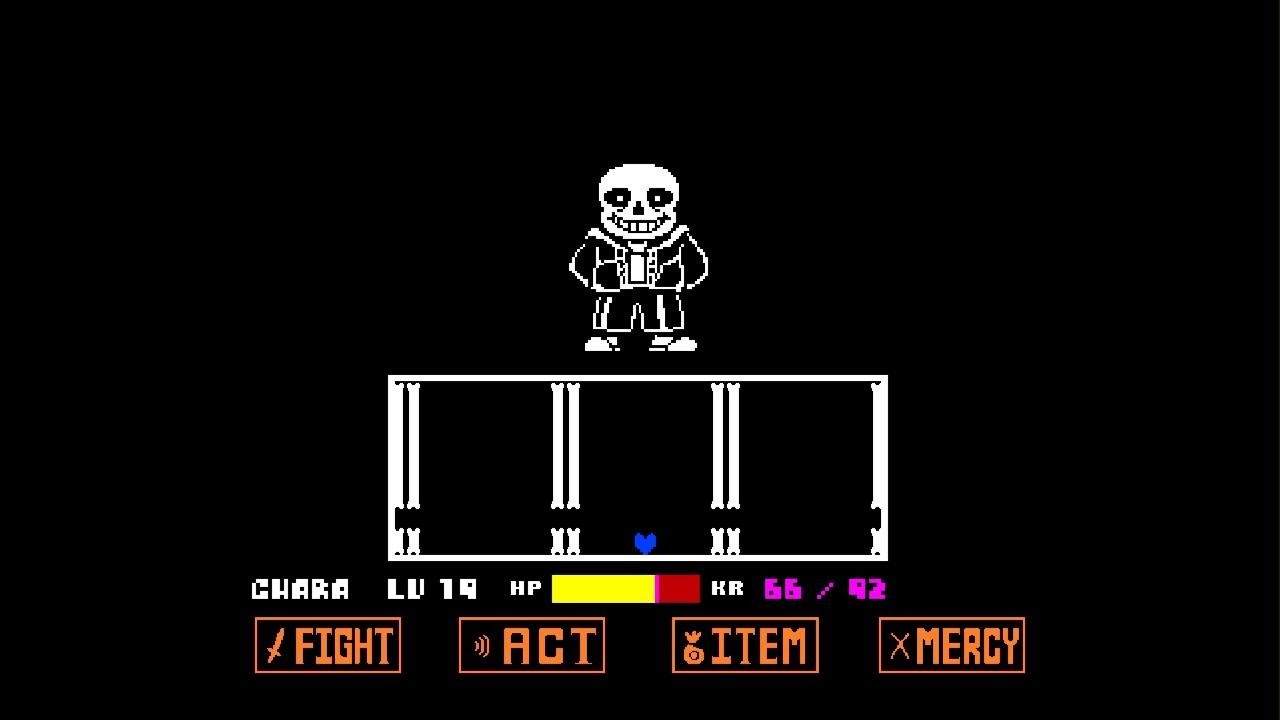 Sans fight [credits to Toby Fox for making Undertale] - YouTube