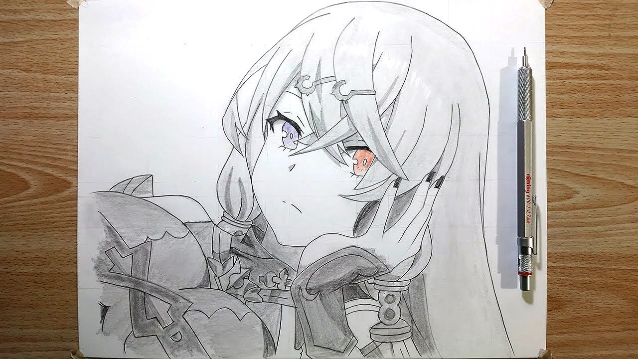 How to draw Lila Decyrus Step by Step | Atelier Ryza - YouTube