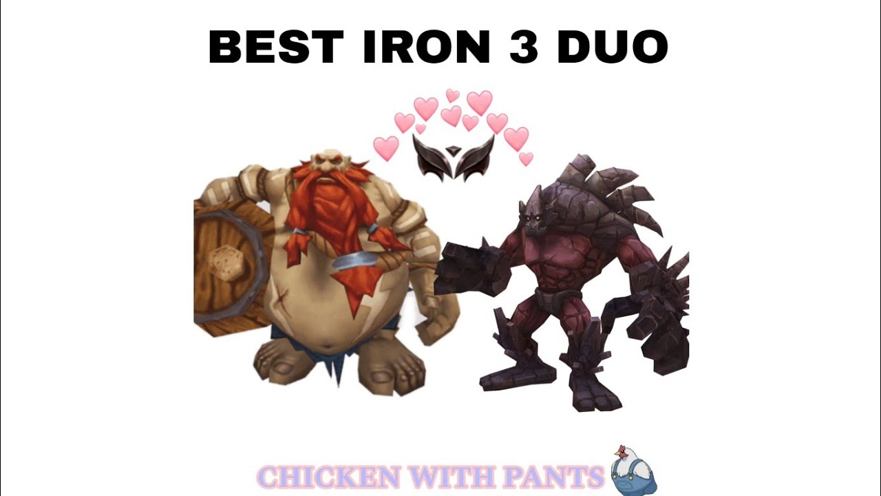 LEAGUE OF LEGENDS BEST IRON DUO NA (in iron 3) - YouTube