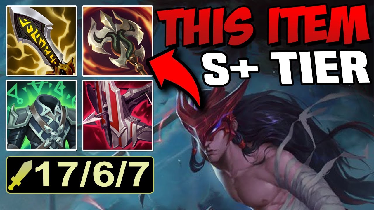 RAVENOUS HYDRA IS AN S TIER ITEM ON YONE NOW?! - League of Legends ...