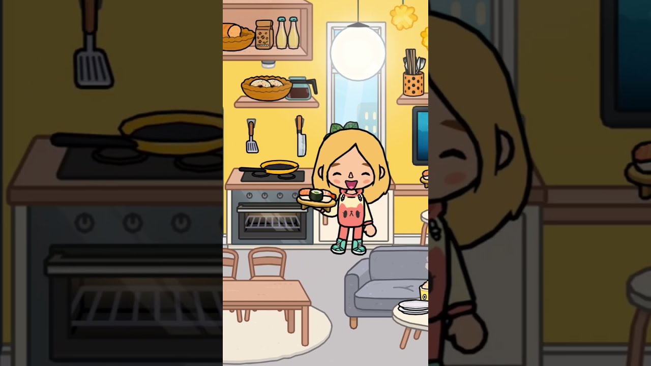 Free 💛 Yellow 💛 House Tour in Toca Life World #tocagirlz - YouTube