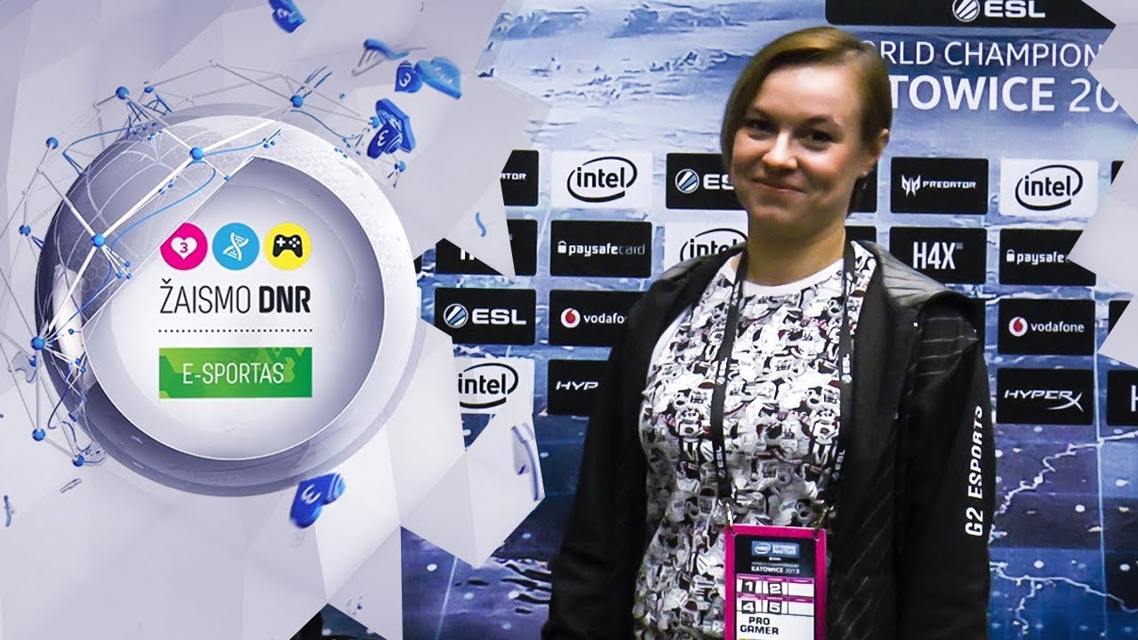 Interviu su Karina Ziminaite G2 Esports | IEM 2018 - YouTube