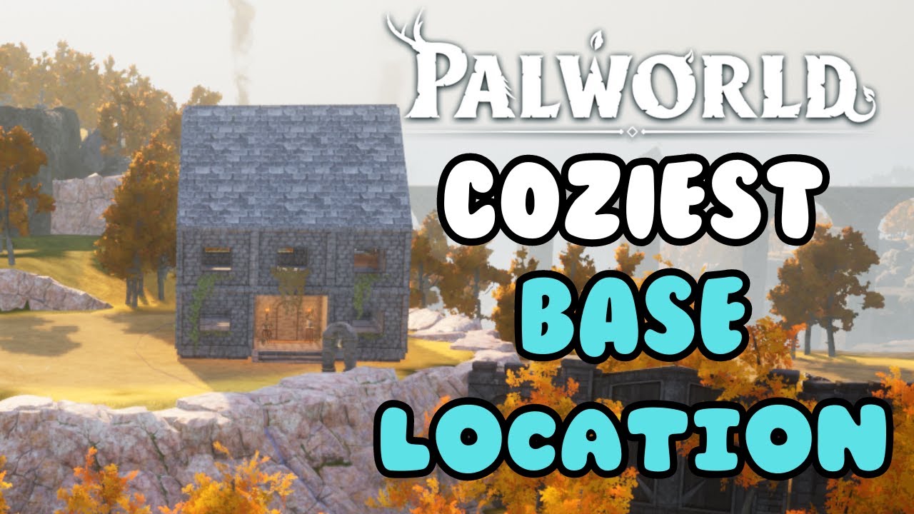 PALWORLD Prettiest Functional Base Build Location - YouTube