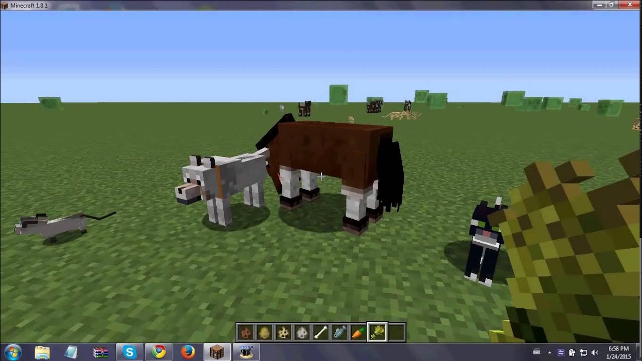HOW TO GET PETS IN MINECRAFT YouTube how-to-get-pets-in-minecraft-youtube