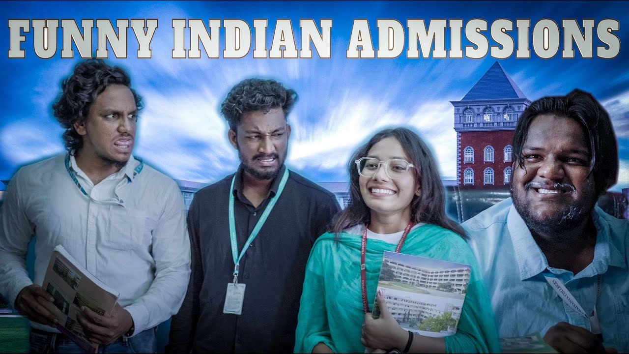 Funny Indian College Admissions | Comedy Video | Mohammed Sameer| Warangal hungama - YouTube