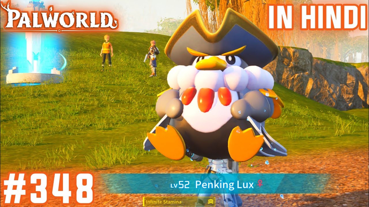How To Capture Penking Lux Boss Pal In Palworld ⚡🌊 || Palworld Gameplay ...