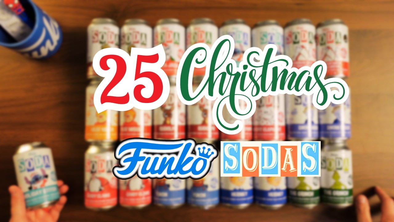 25 Christmas Funko Sodas! | The Biggest Holiday Funko Soda Opening! - YouTube
