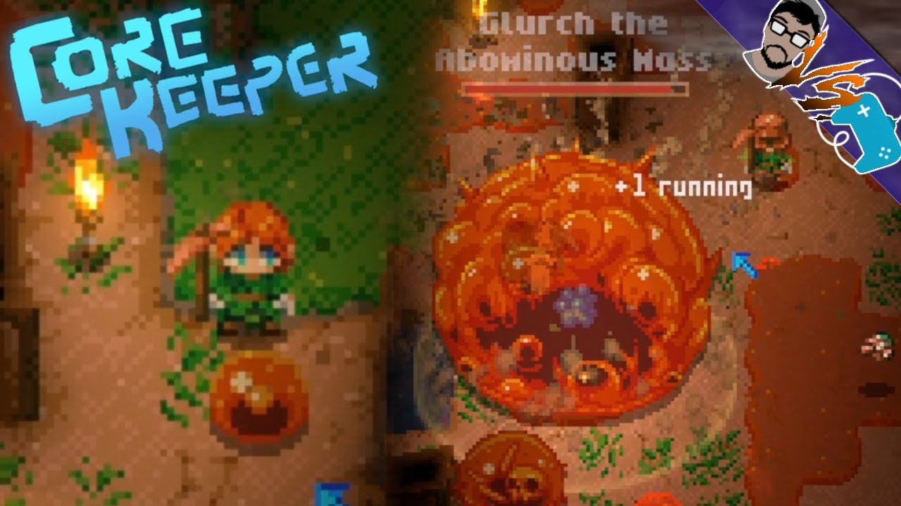 GLURCH THE ABOMNINOUS MASS BOSS! (Mabi Plays: Core Keeper Playthrough ...