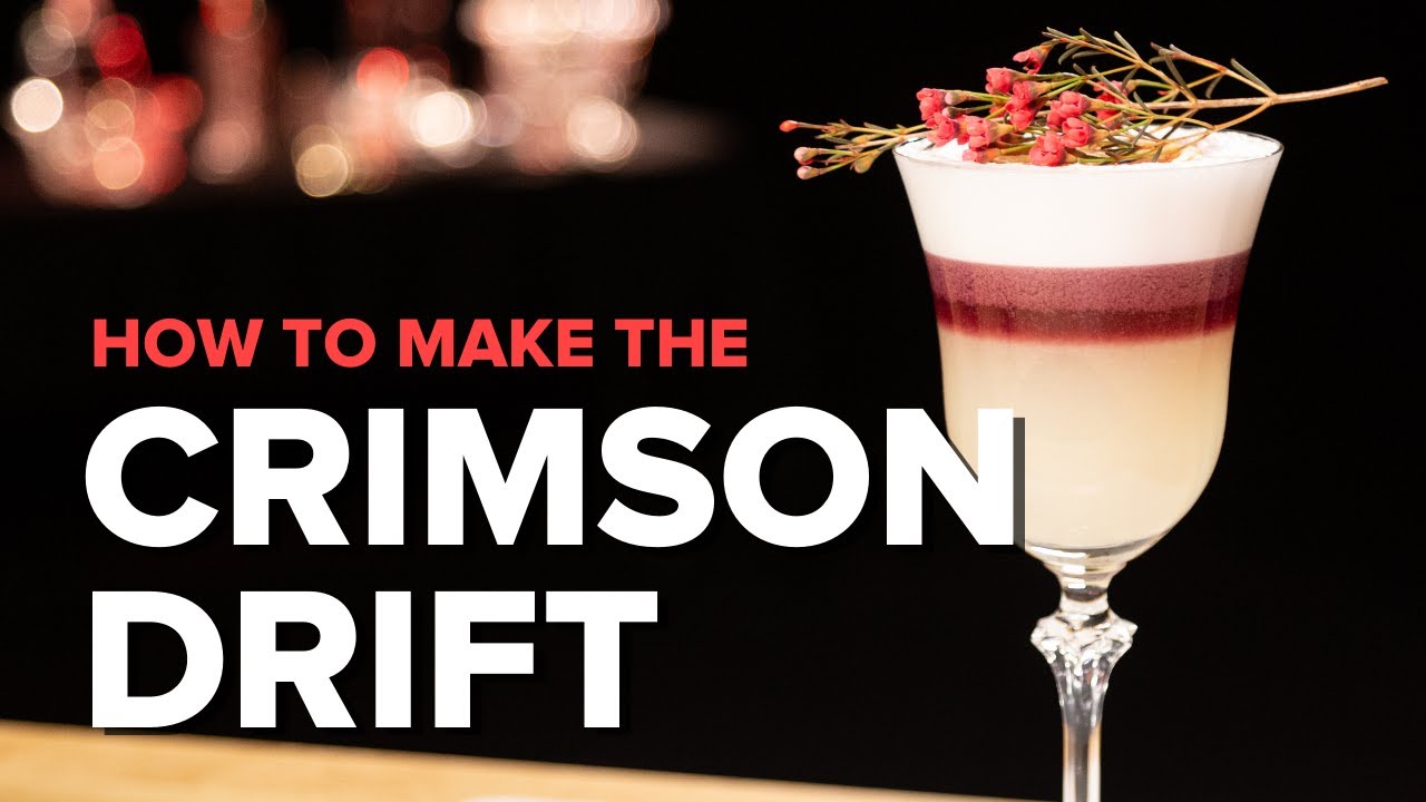 How to Make the Crimson Drift - incredible cocktail featuring Coppola ...