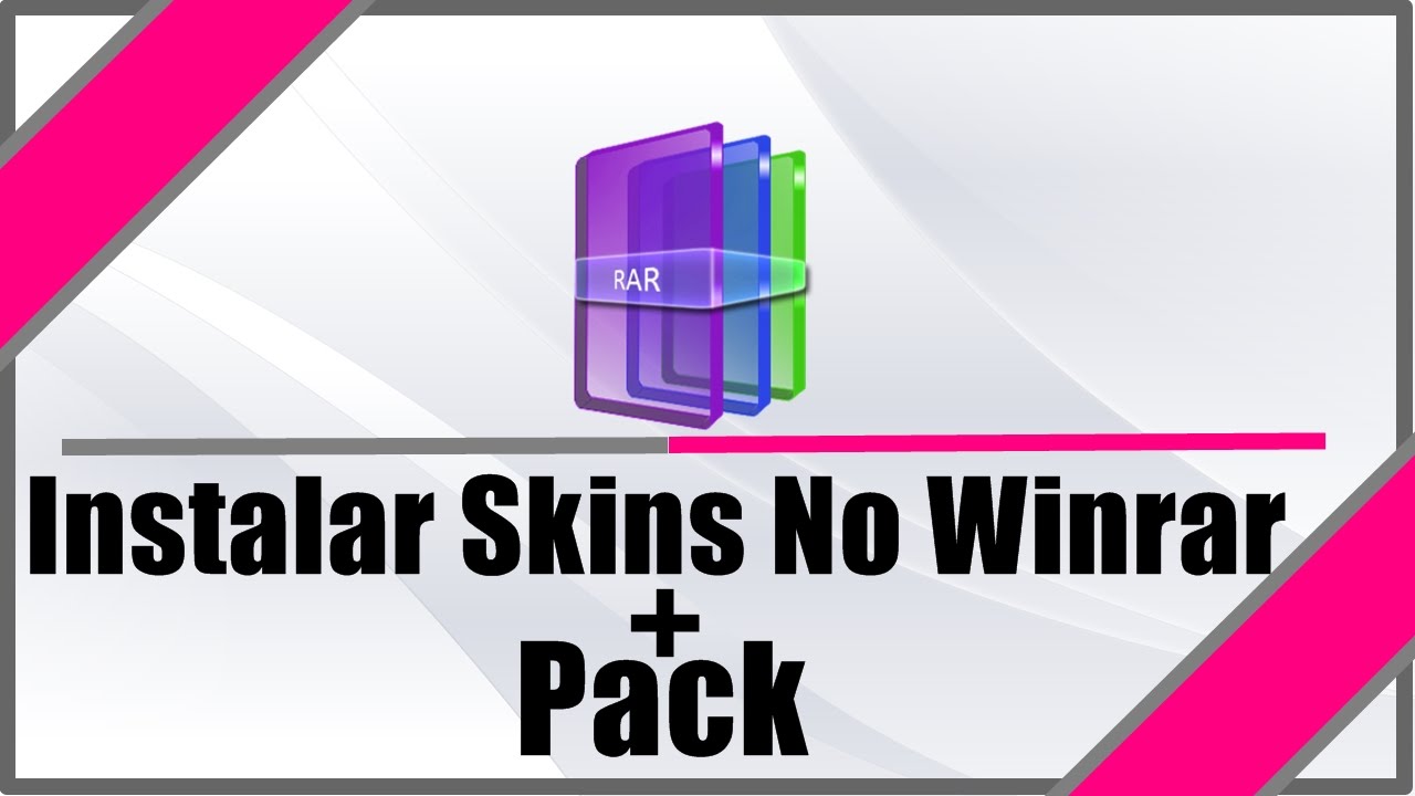 Como Instalar Skins No Winrar + Pack - YouTube