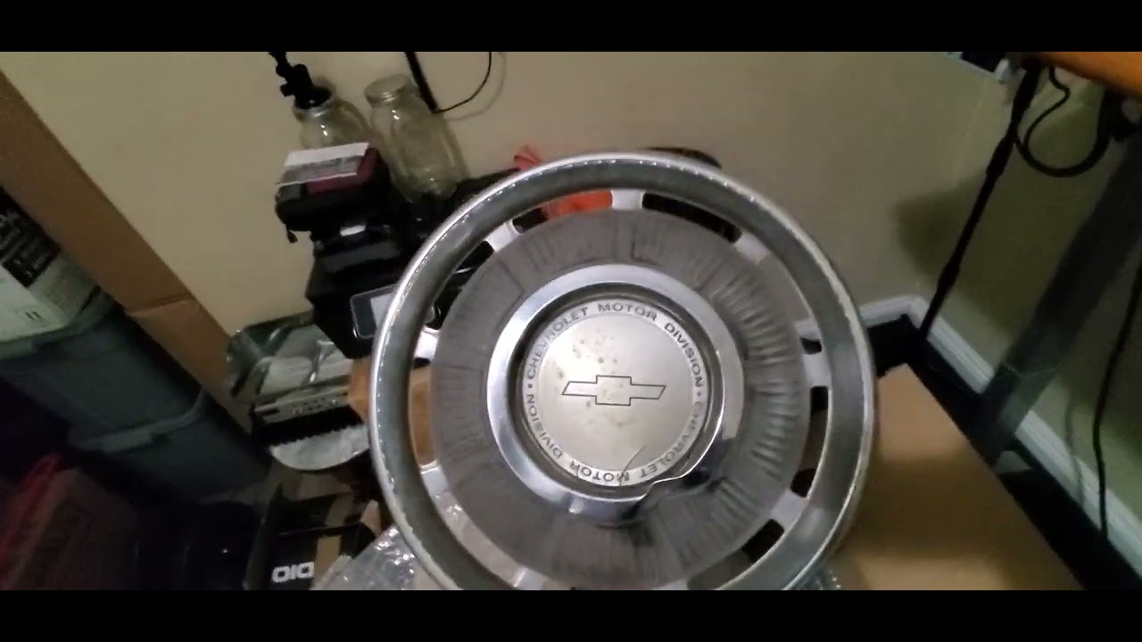 new Parts drop off 69 impala hubcaps - YouTube
