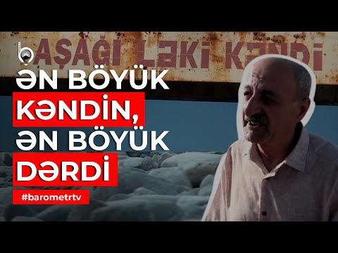Yollar bərbad günündərdir | Qurum Aşağı Ləki sakinlərini necə yola verir? | Barometr TV