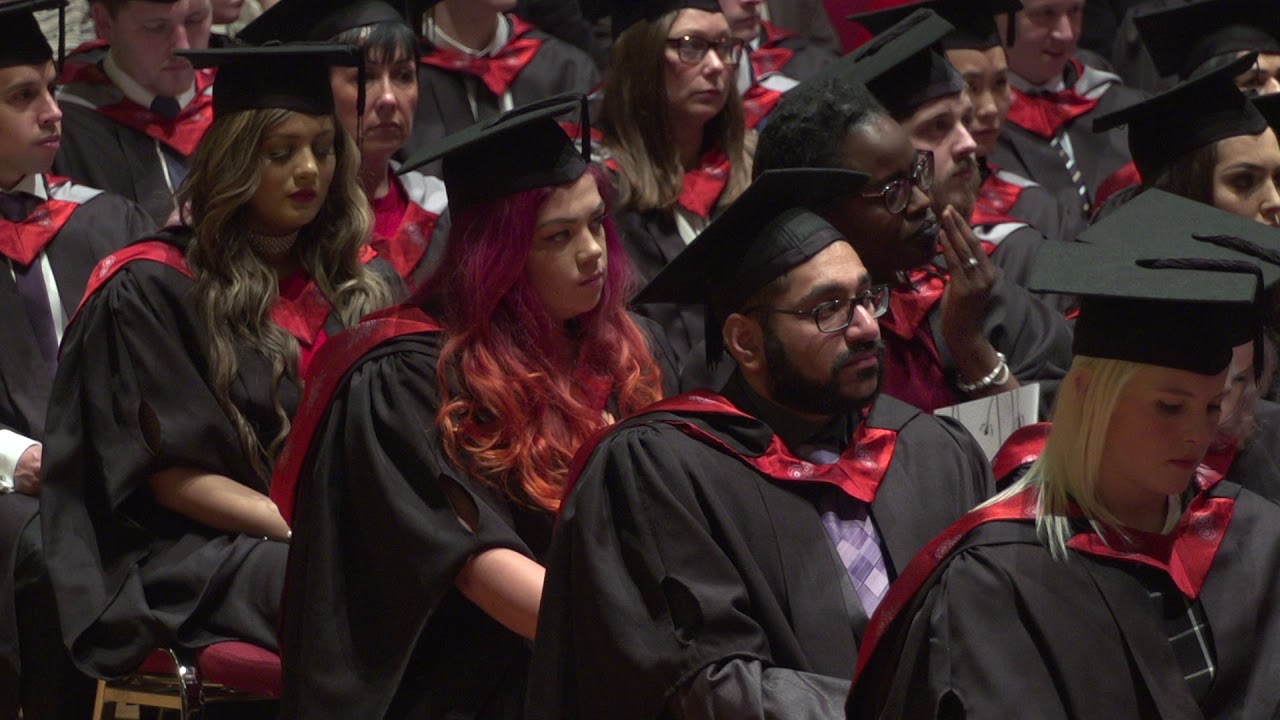 UCLan Graduation Ceremony: Tuesday 5 December 2017 – Afternoon - YouTube