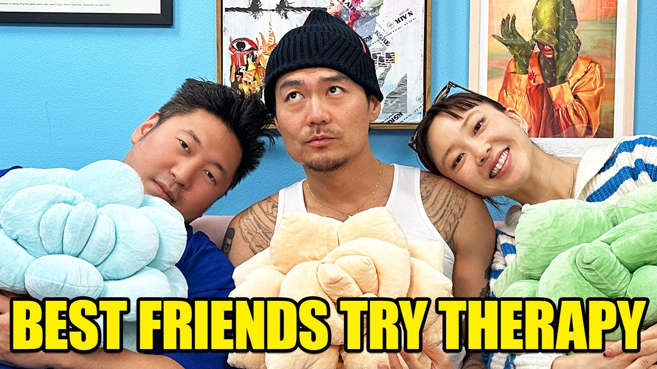 Best Friends Try Therapy For The First Time - YouTube