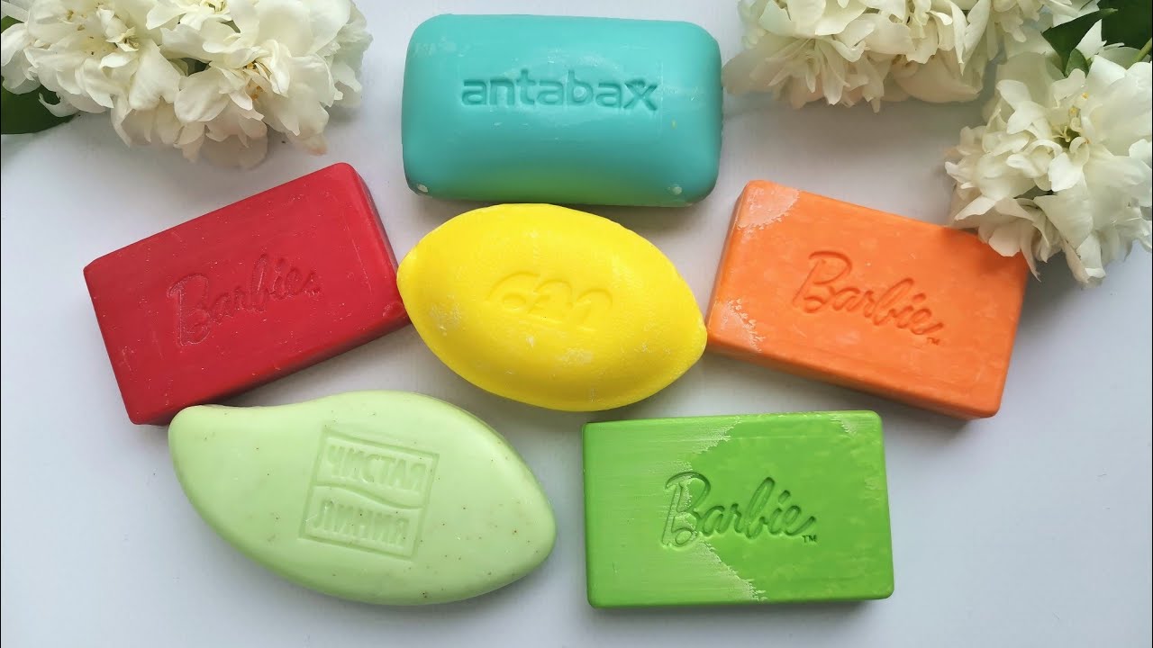 Cutting soap / Asmr / Soap / Резка мыла / Асмр / Barbie soap - YouTube