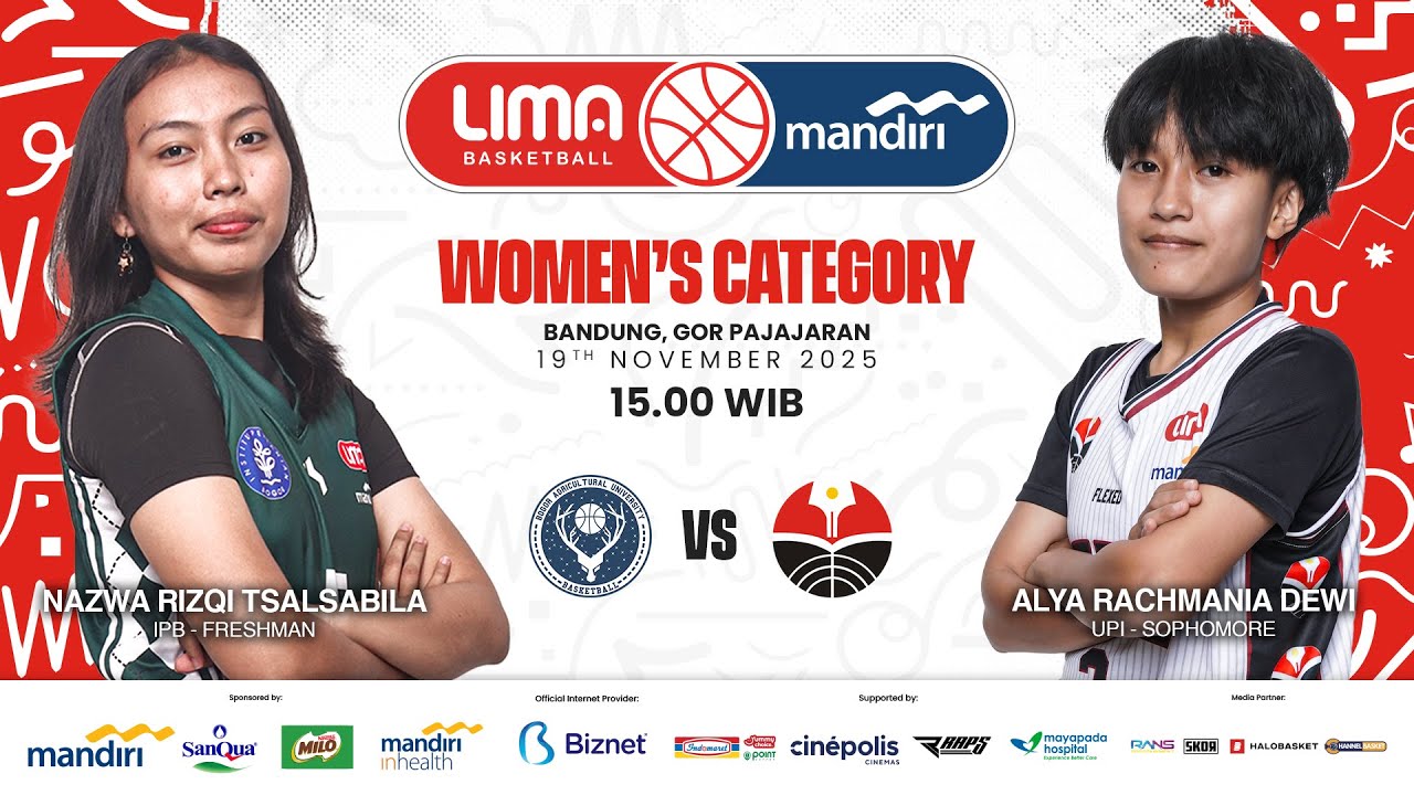 IPB UNIVERSITY vs UPI | Women's | Bandung I Nov 19 - YouTube
