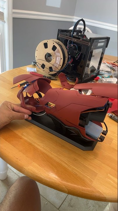 Iron Man Gauntlet Stand Works Great! #shorts #3dprinting - YouTube