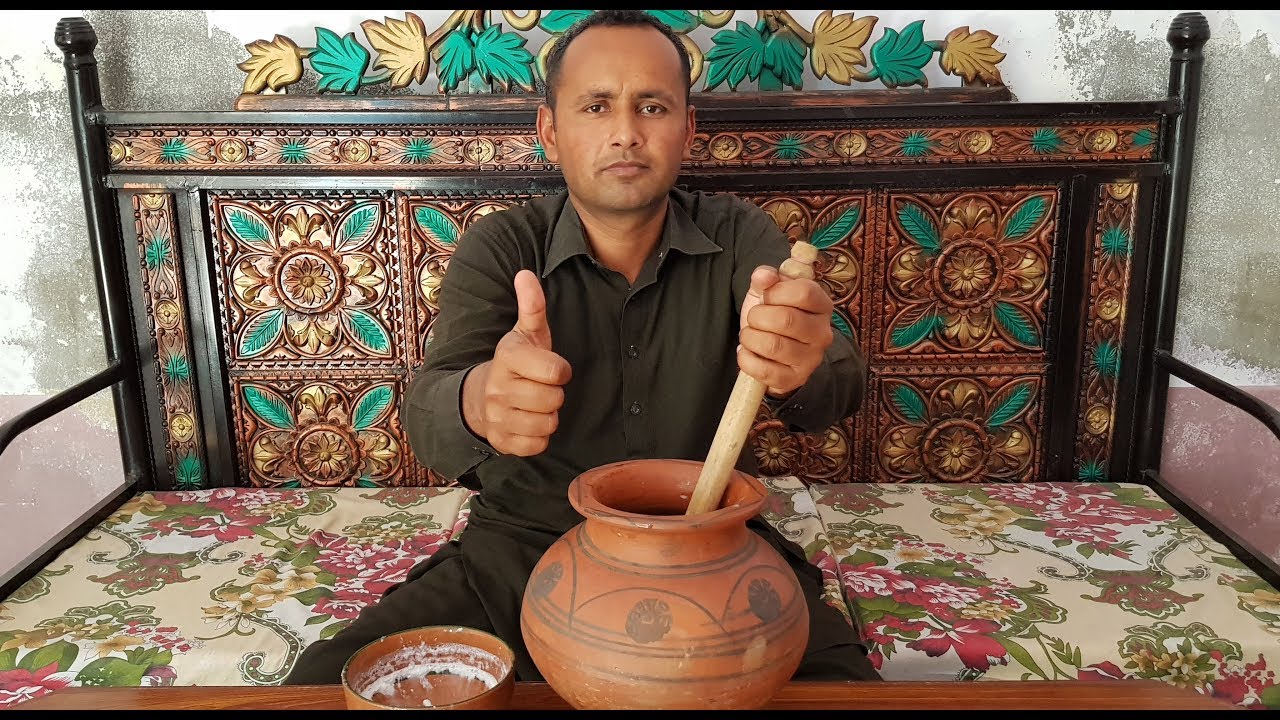 Namkeen Lassi Recipe | Salted Lassi | Yoghurt Drink | Village Style ...